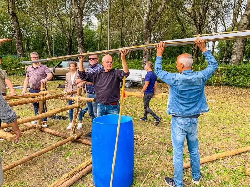 Construction Game | Teambuilding voor teams met complexe projecten